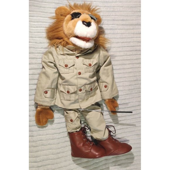 unbranded | Toys | Vtg Ranger Adventure Explorer Lion Hand Puppet Plush ...